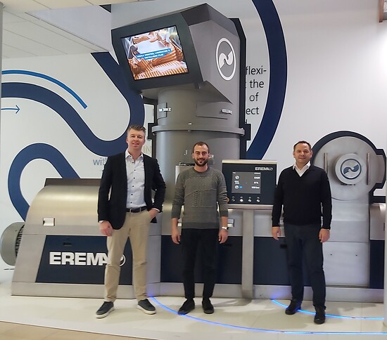EREMA plastic recycling equipment