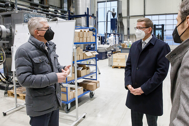 Neuer EREMA Standort in St. Marien