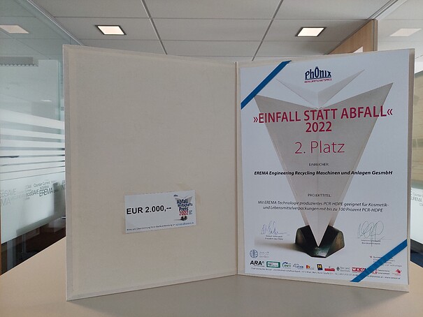 2. Platz für die EREMA GmbH